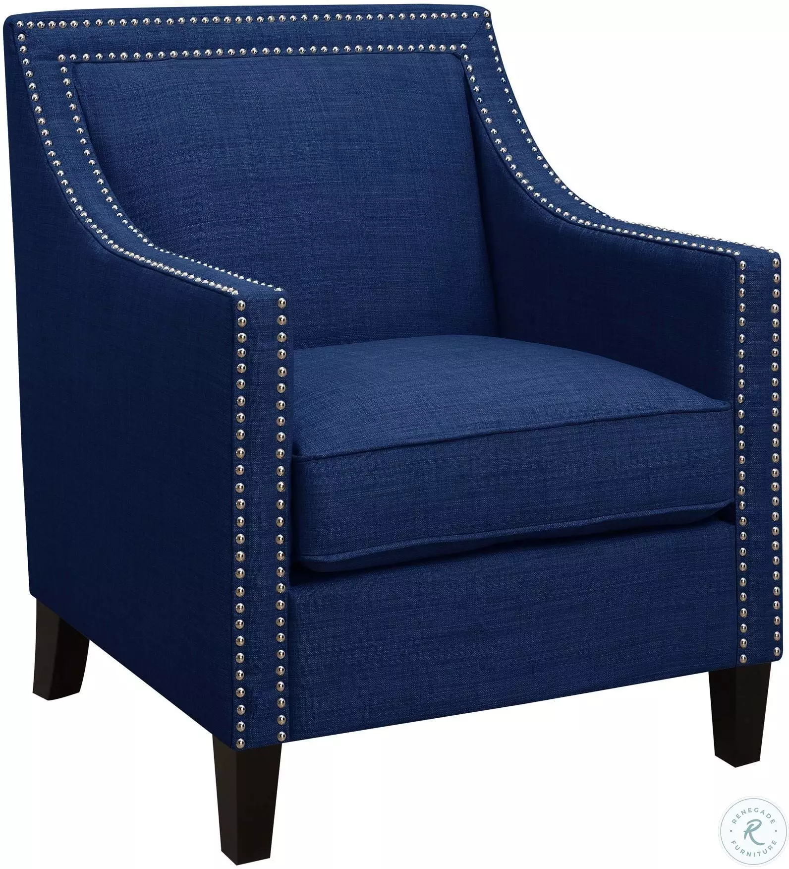 Emery Blue Chair from Elements Furniture | Coleman Furniture