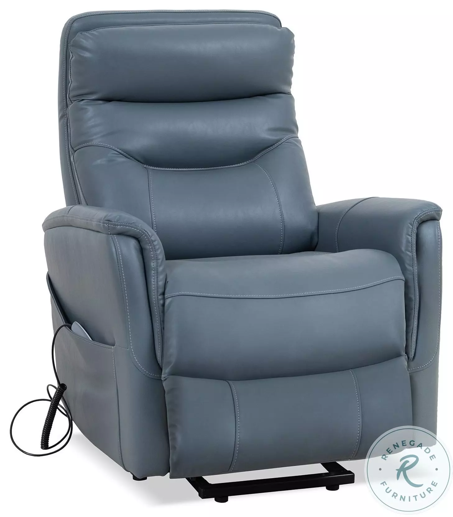 Gemini Softy Azure Lift Power Recliner with Articulating Headrest From ...