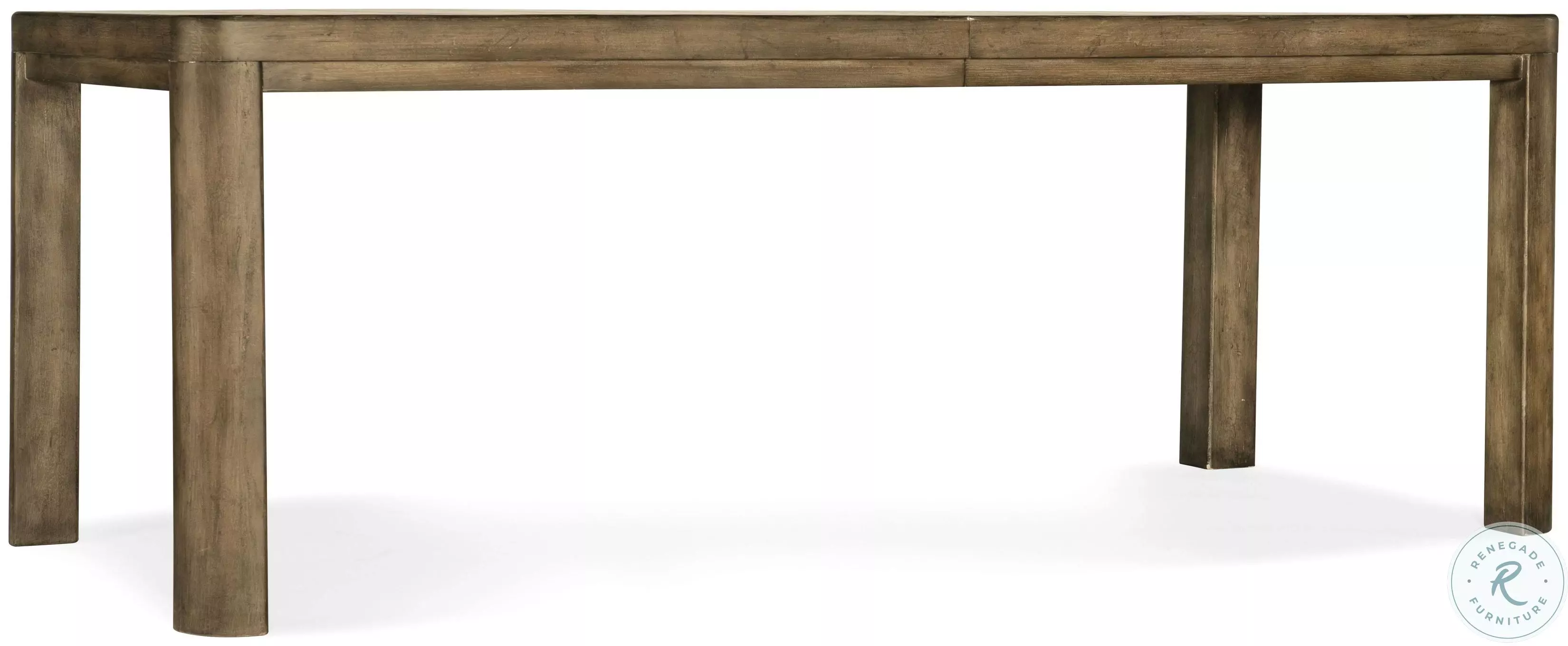 Sundance Rich Dynamic Brown Extendable Rectangle Leg Dining Table From ...