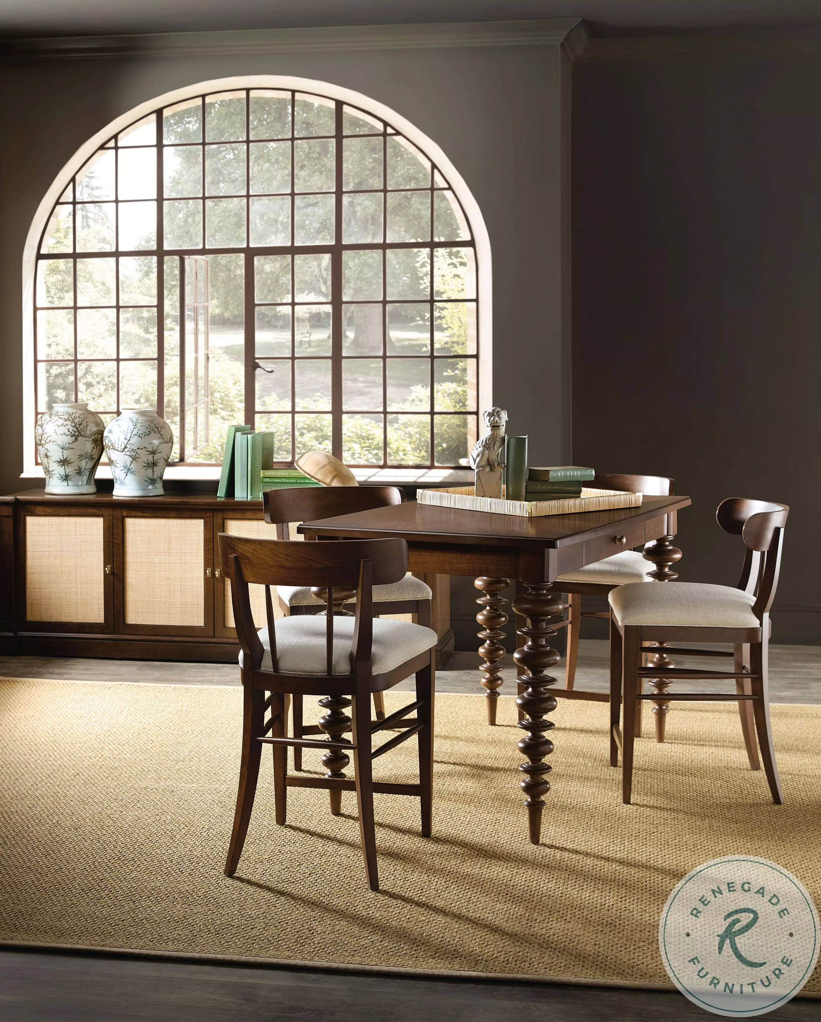 Archives Classic Walnut Gathering Dining Room Set from Hooker | Coleman ...