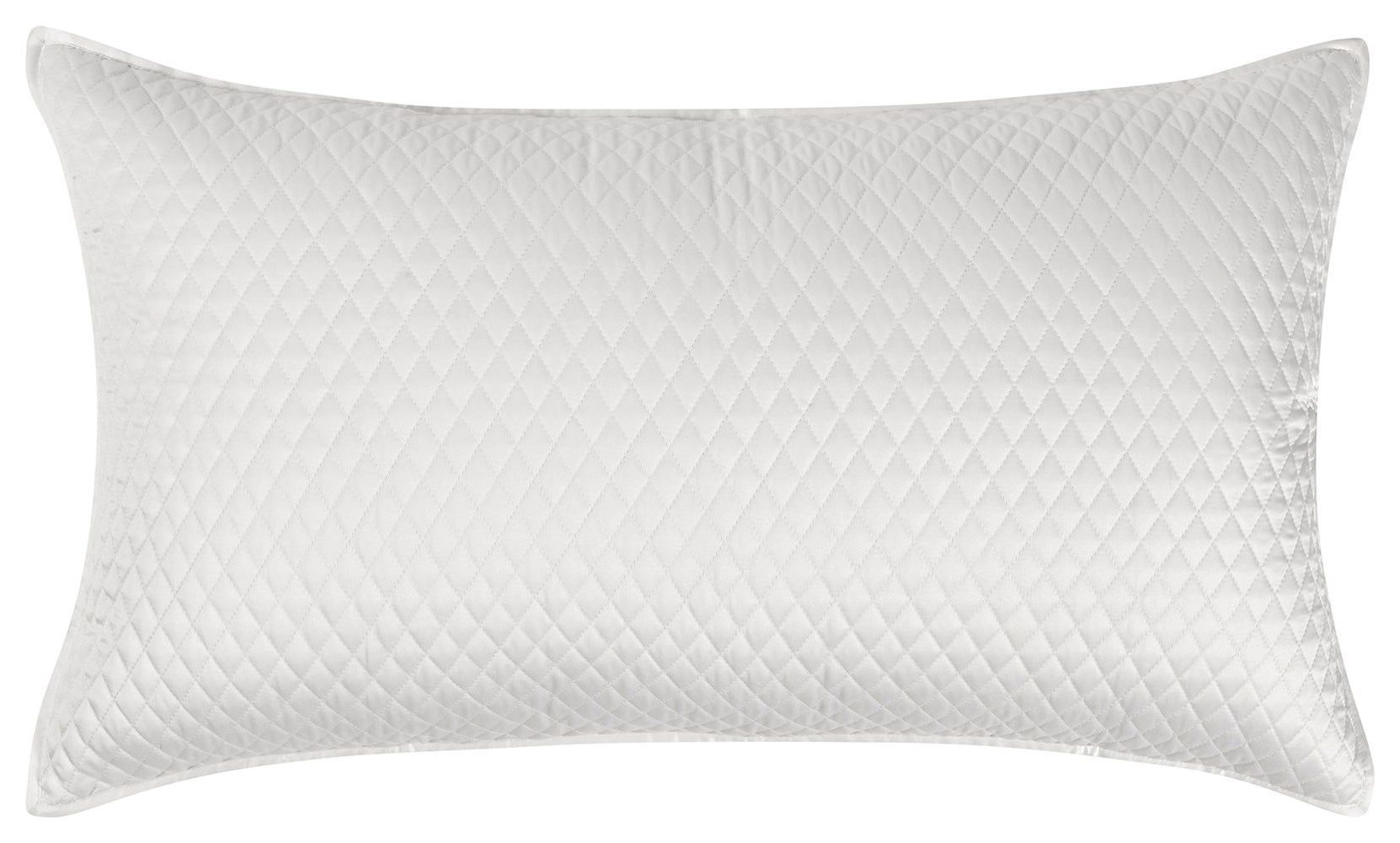 Diamond White King Sham from Classic Home | Coleman Furniture