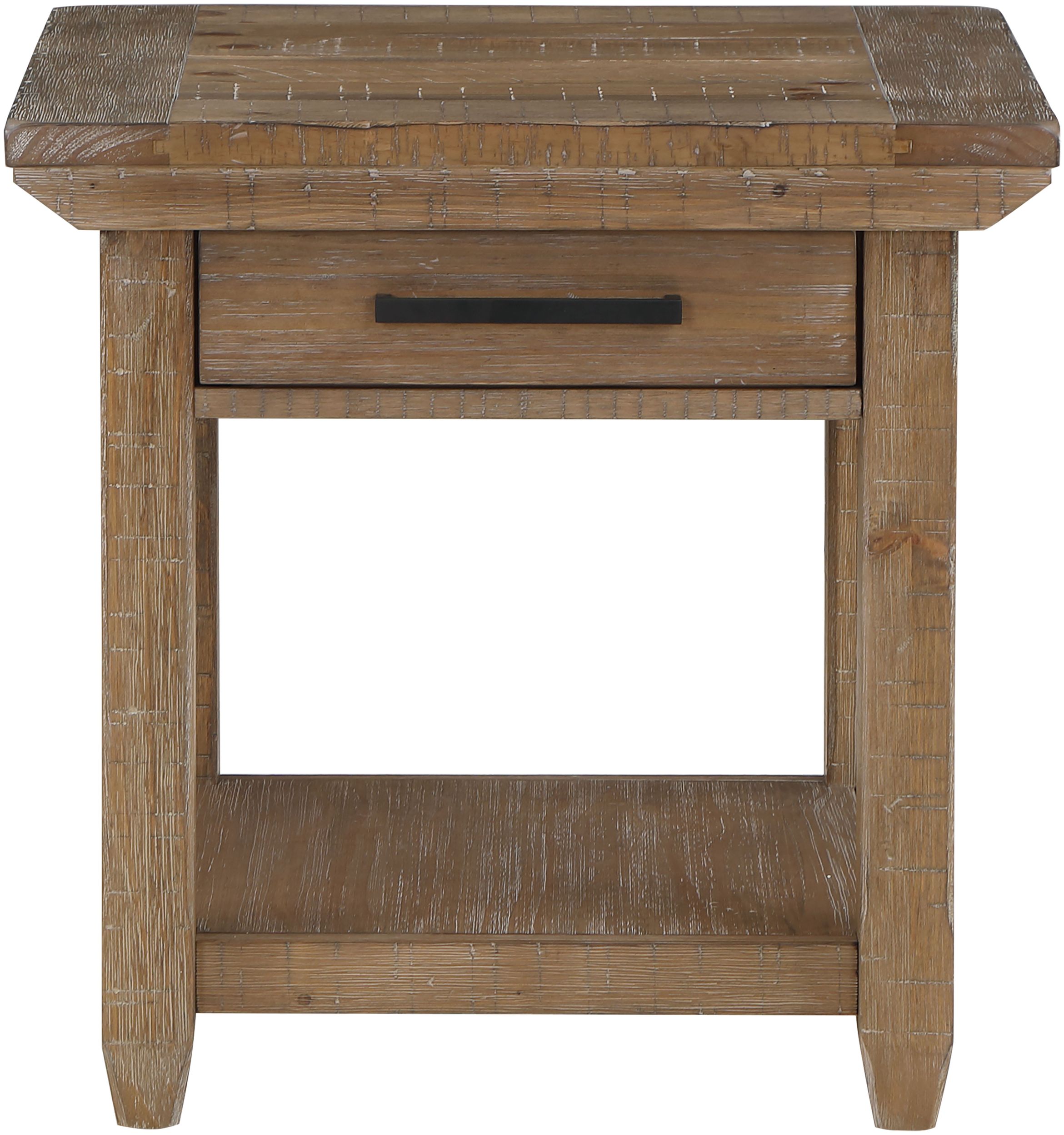 Riverdale Brown Rectangular End Table Steve Silver | Coleman Furniture