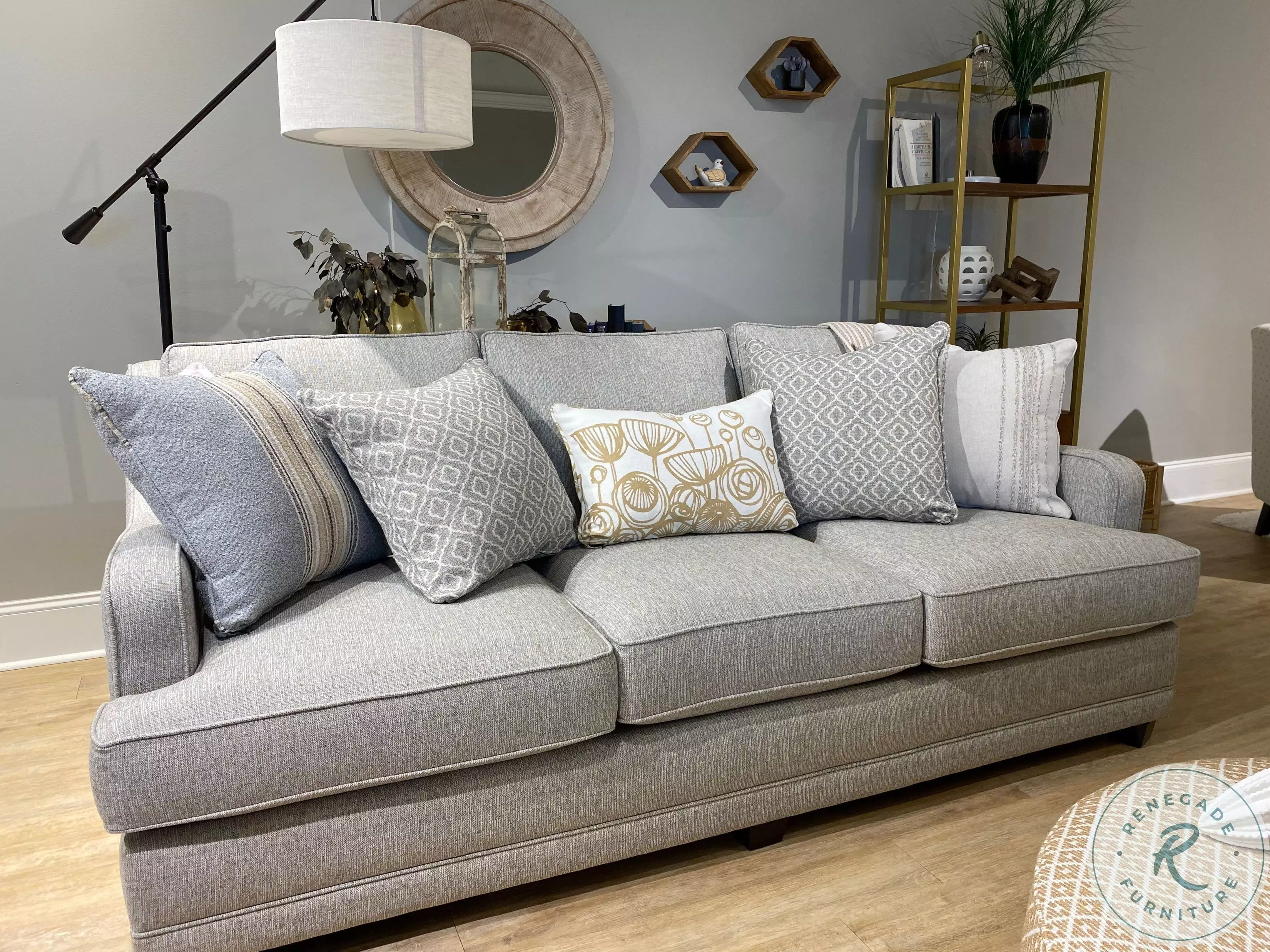 Limelight Grey Mineral Sofa From Southern Home Furnishings Home Gallery Stores