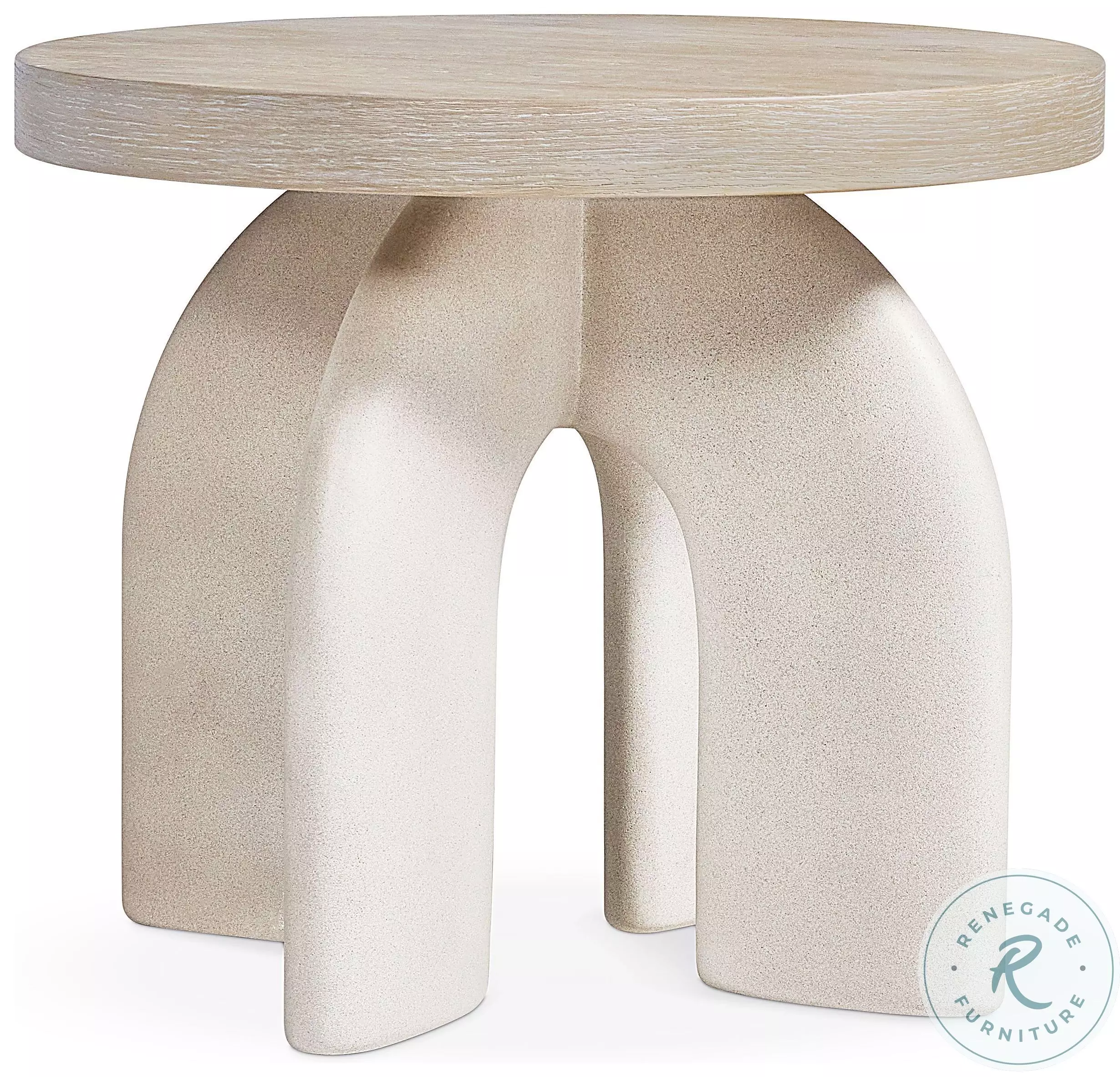 Antibes Roz And Pumice Side Table From Bernhardt Furniture | Coleman Furniture