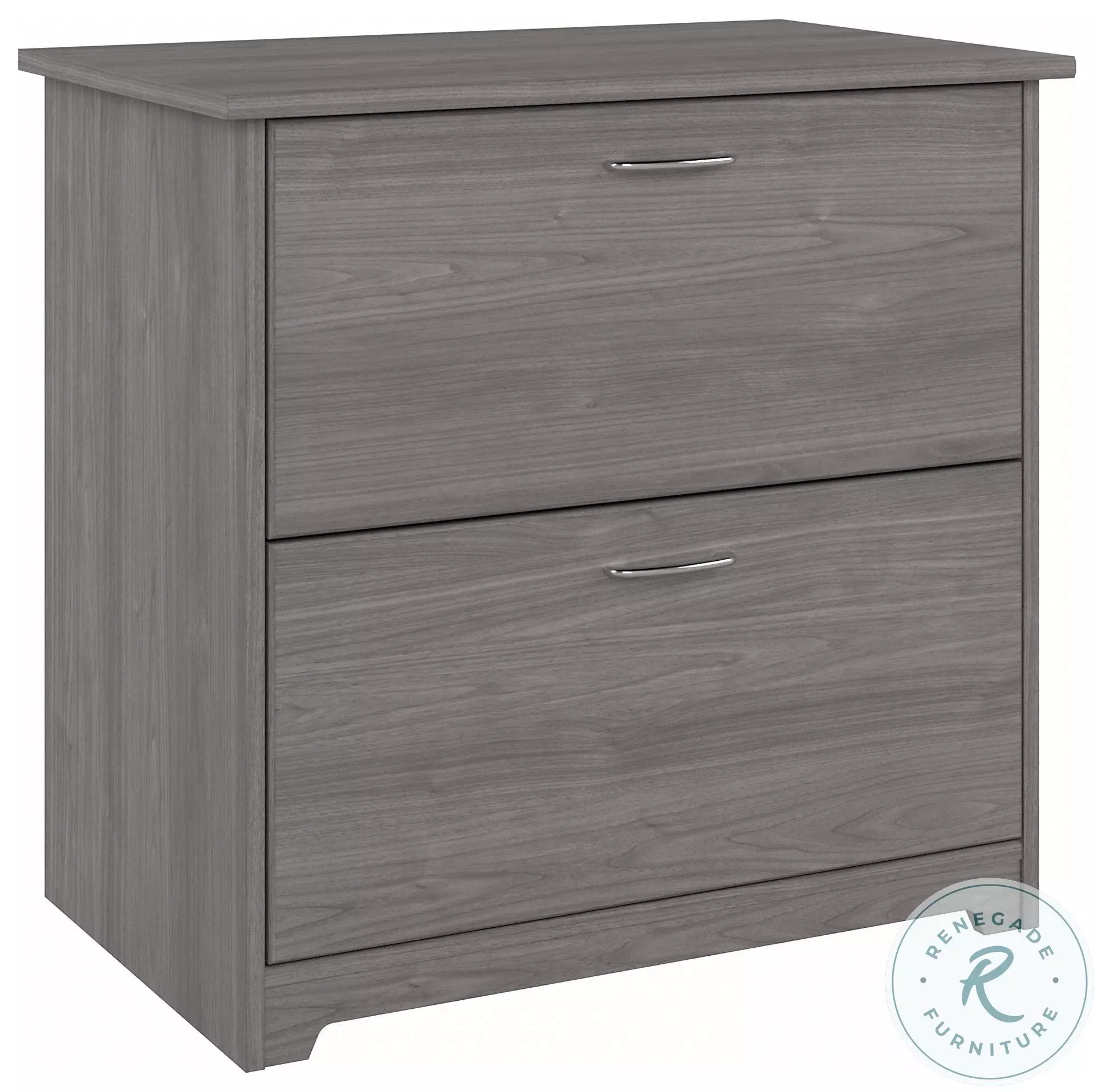 Cabot Modern Gray 2 Drawer Lateral File Cabinet From Bush Furniture ...