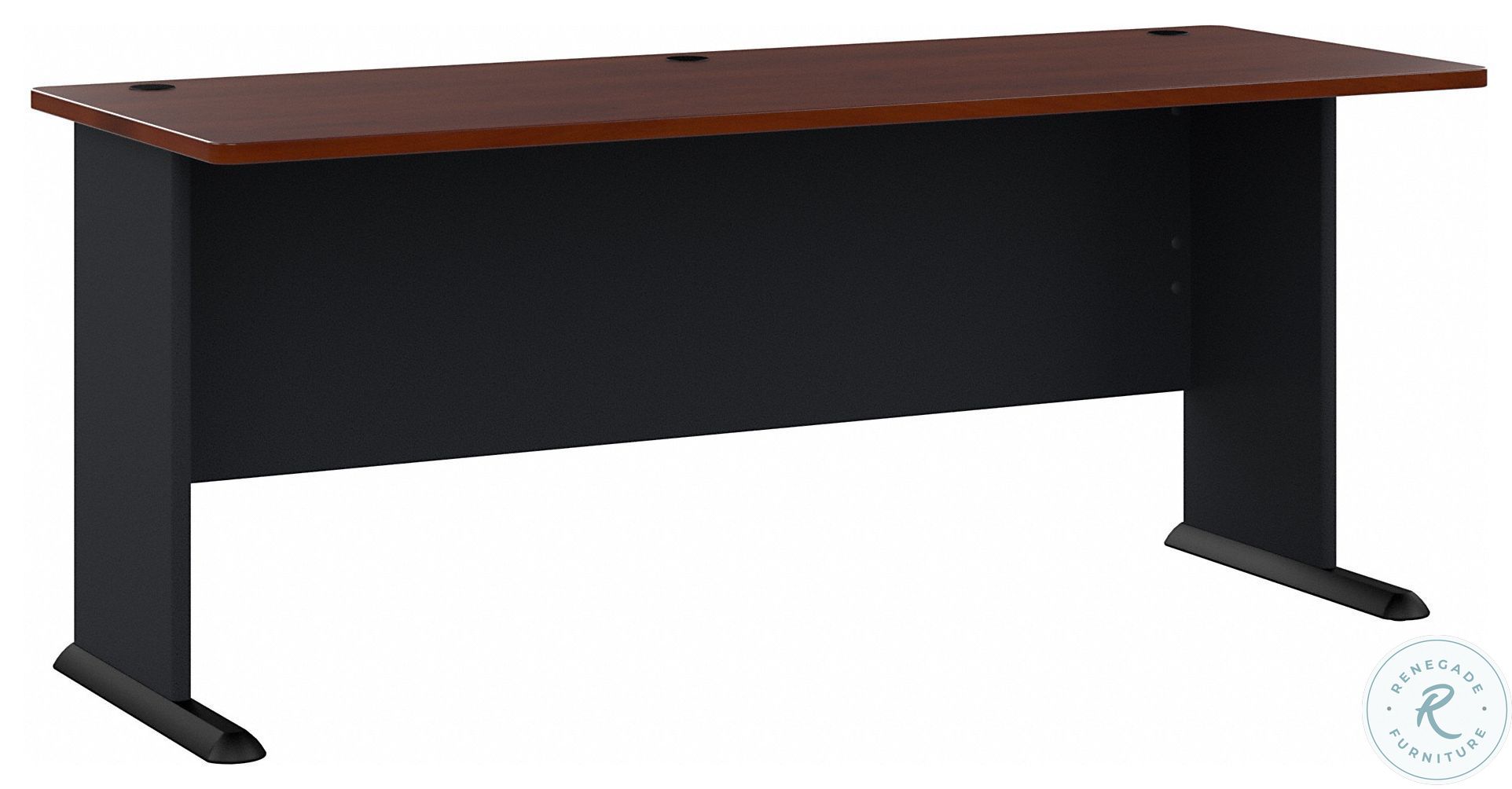 Series A Hansen Cherry 72 Inch Desk from Bush (WC94472) | Coleman Furniture