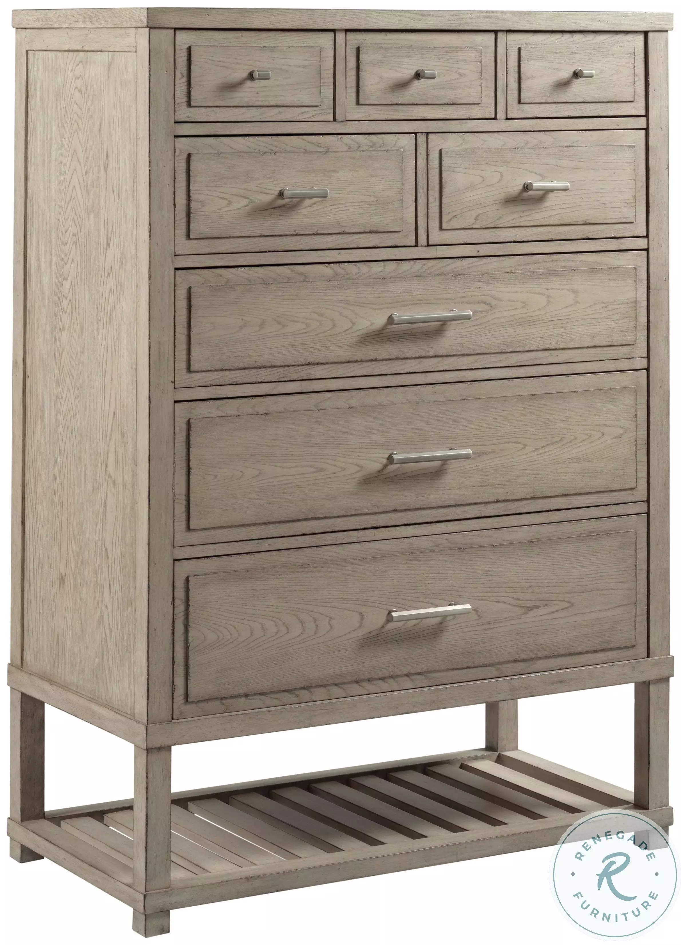 West Fork Aged Taupe Greer Chest from American Drew | Coleman Furniture