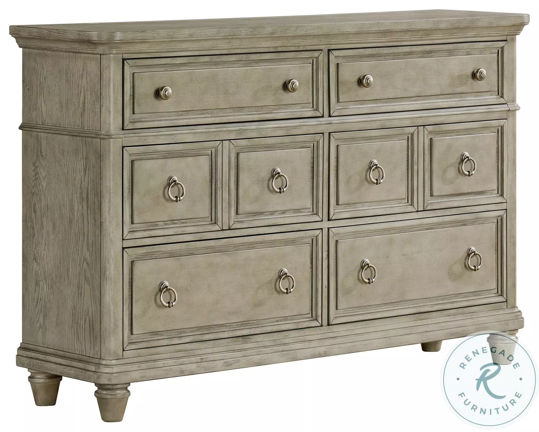 Emiko Light Grey 6 Drawer Dresser From Picket House Furnishings ...