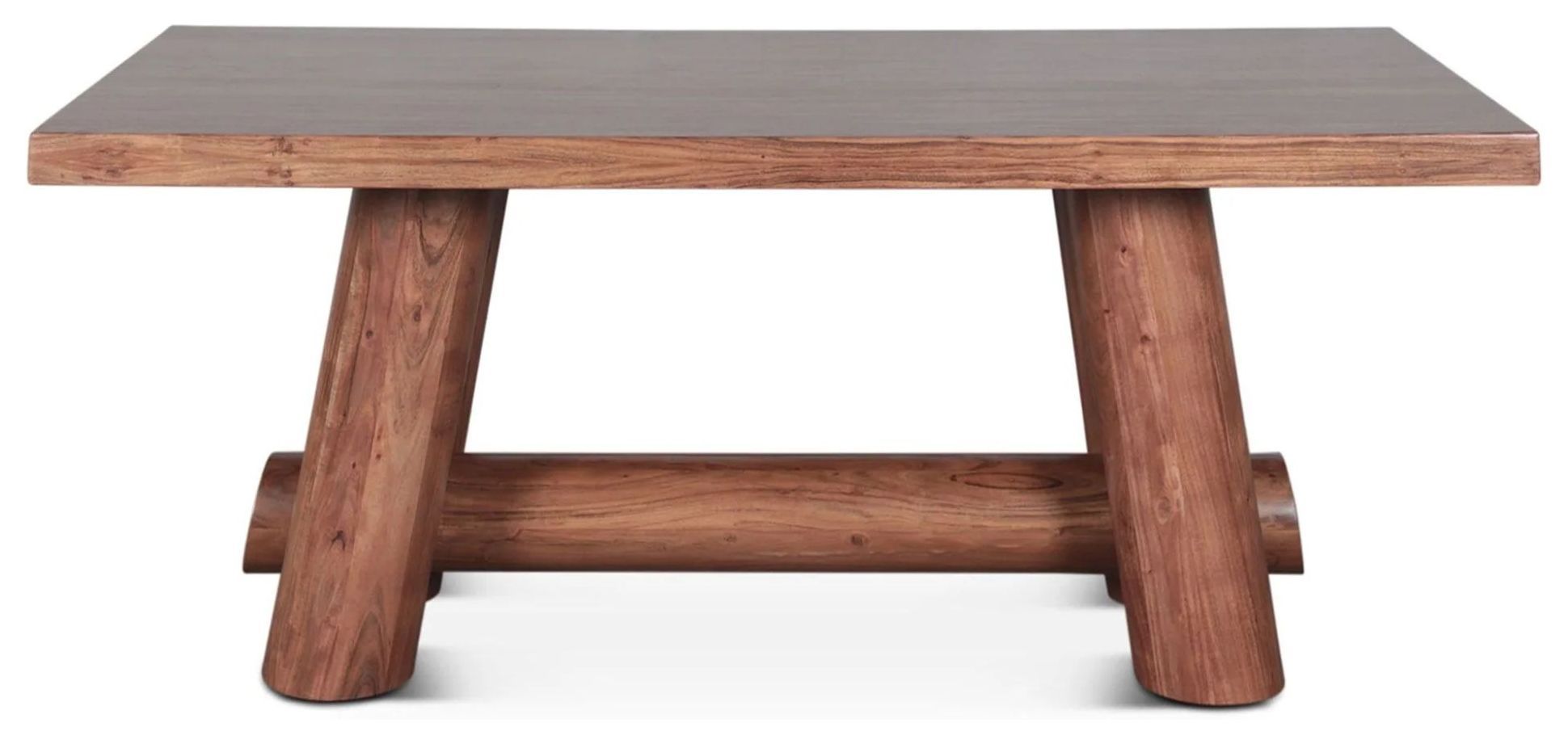 Wildwood Light Vinegar 80" Rectangular Gathering Table from World ...