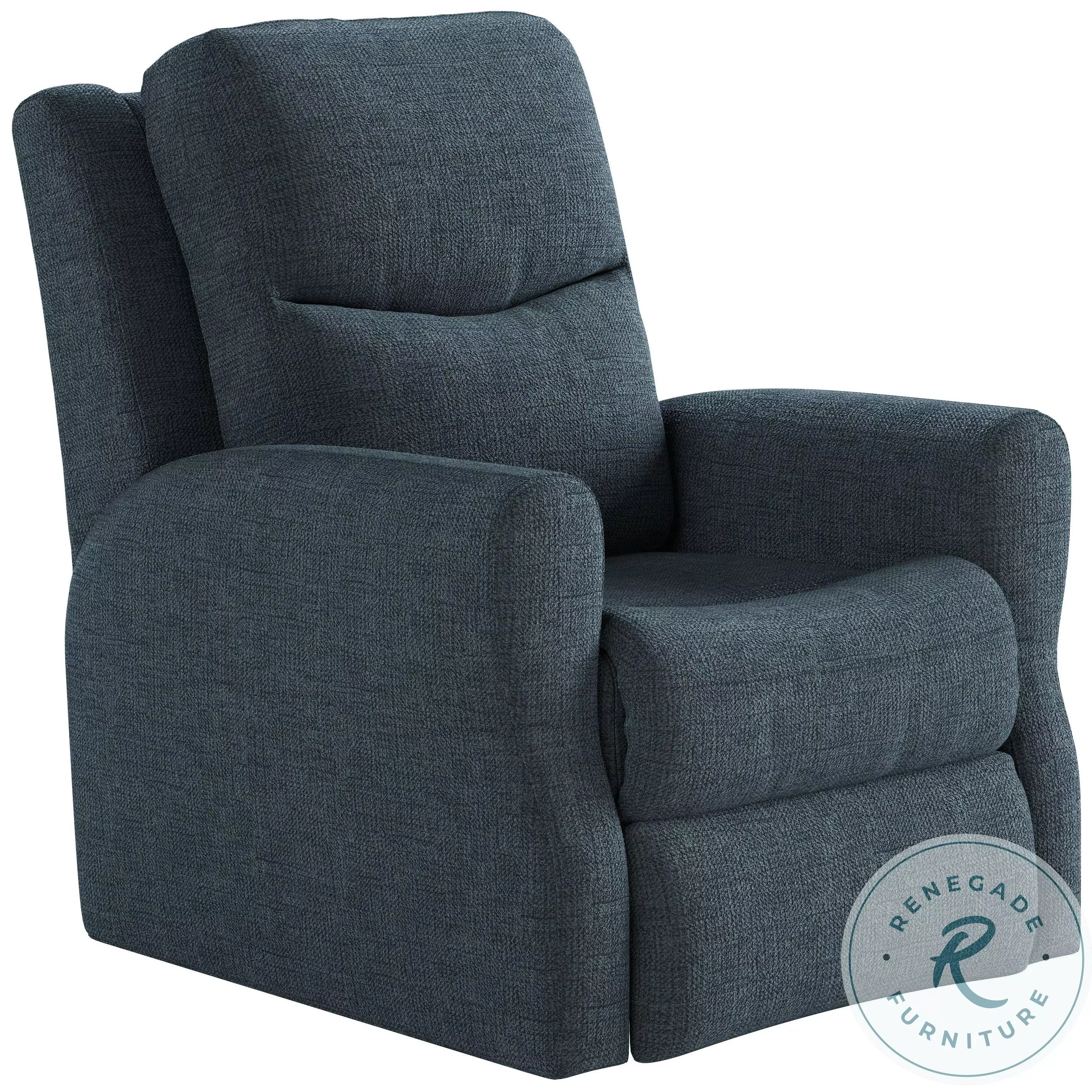 Fame Brady Navy Wall Hugger Recliner From Southern Motion | Coleman ...