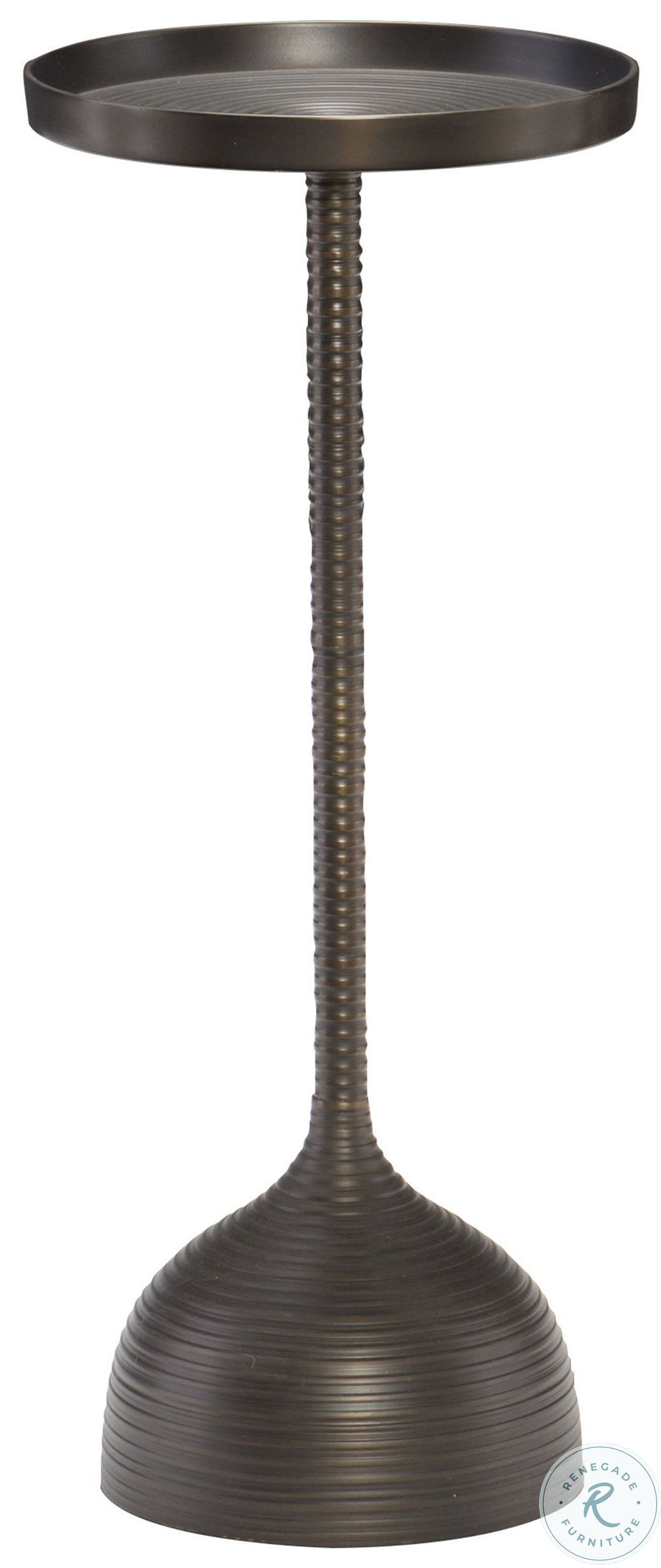 Cordoba Bronze Round Chairside Table From Bernhardt Furniture | Coleman ...