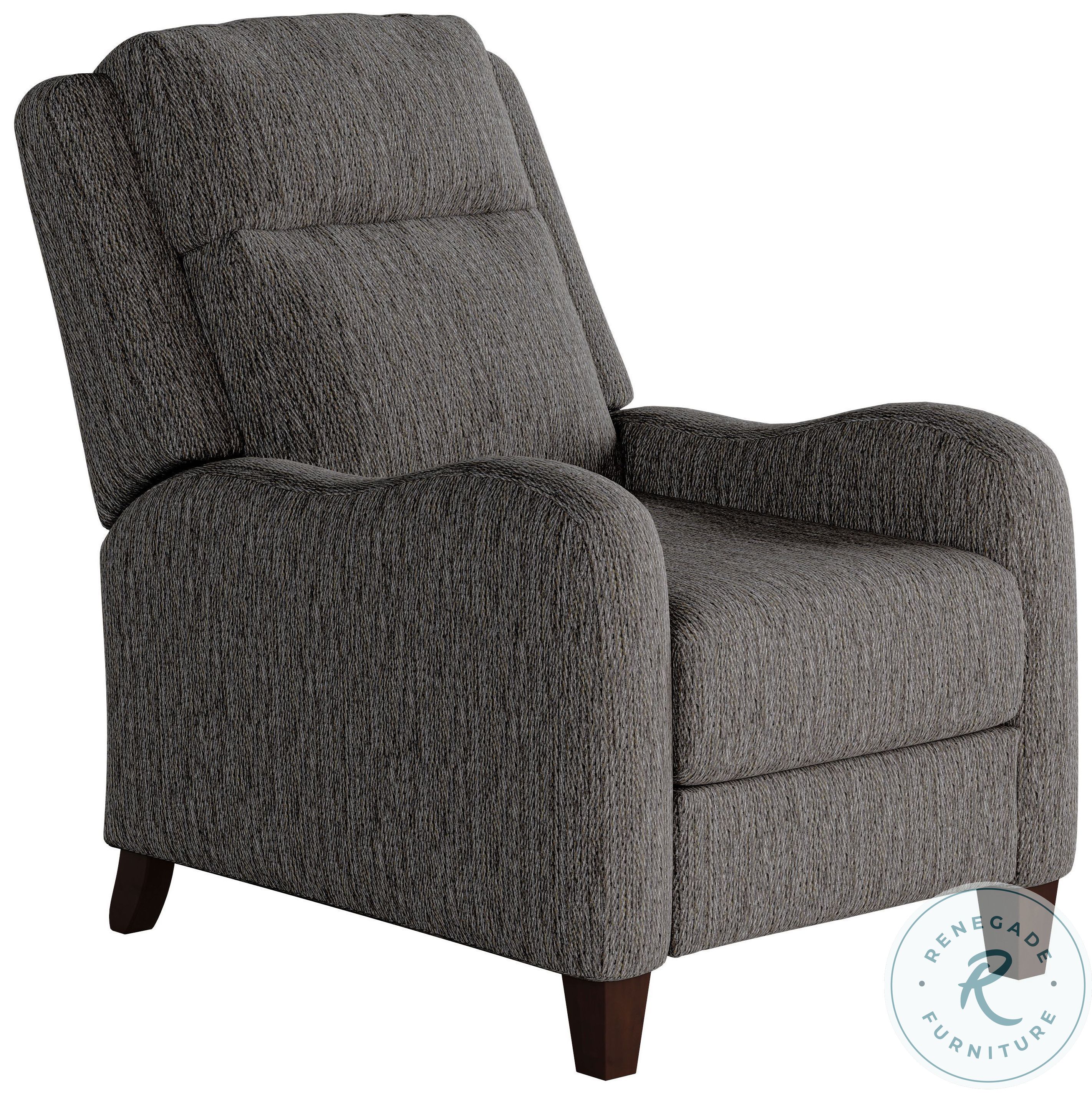 Prestige Mykonos Steel 31" Wide Push Back Hi Leg Recliner From Southern ...