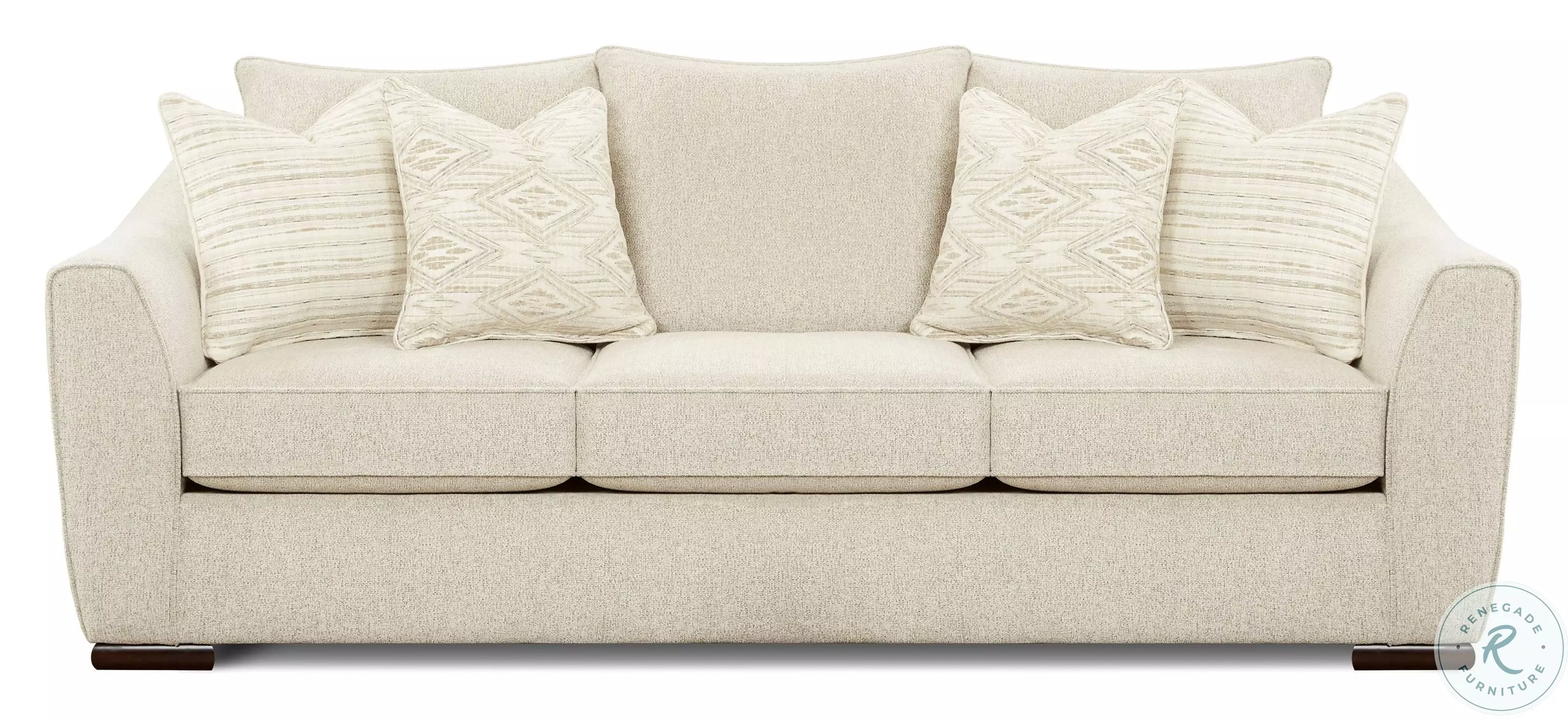 Vibrant vision oatmeal chaise sofa store