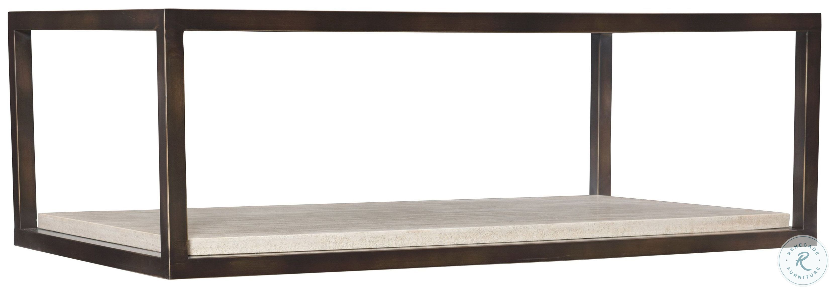 Kinsley Bronze Rectangular Cocktail Table From Bernhardt Furniture ...