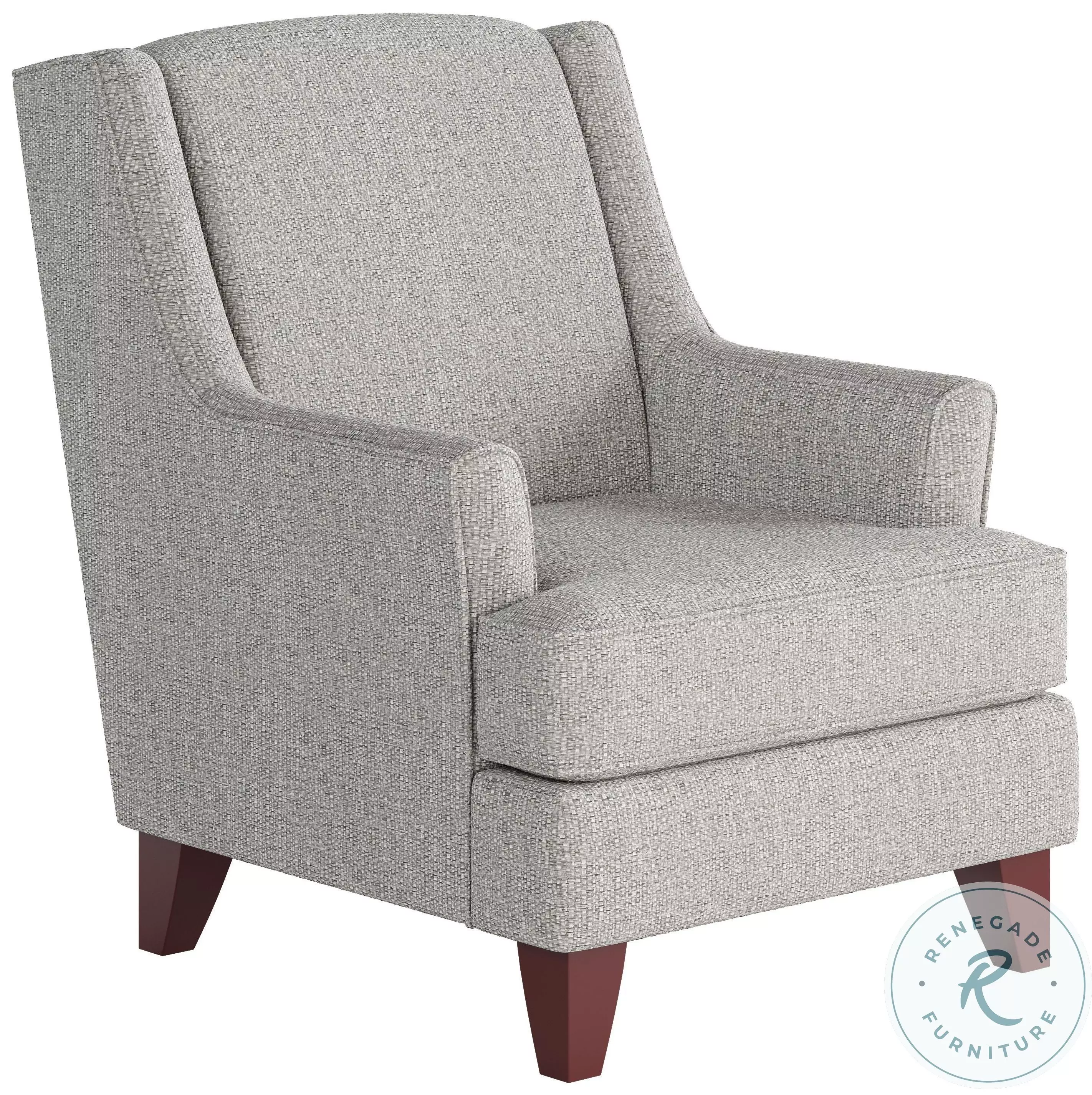 Sugarshack Grey Wing Back Accent Chair From Southern Home Furnishings ...