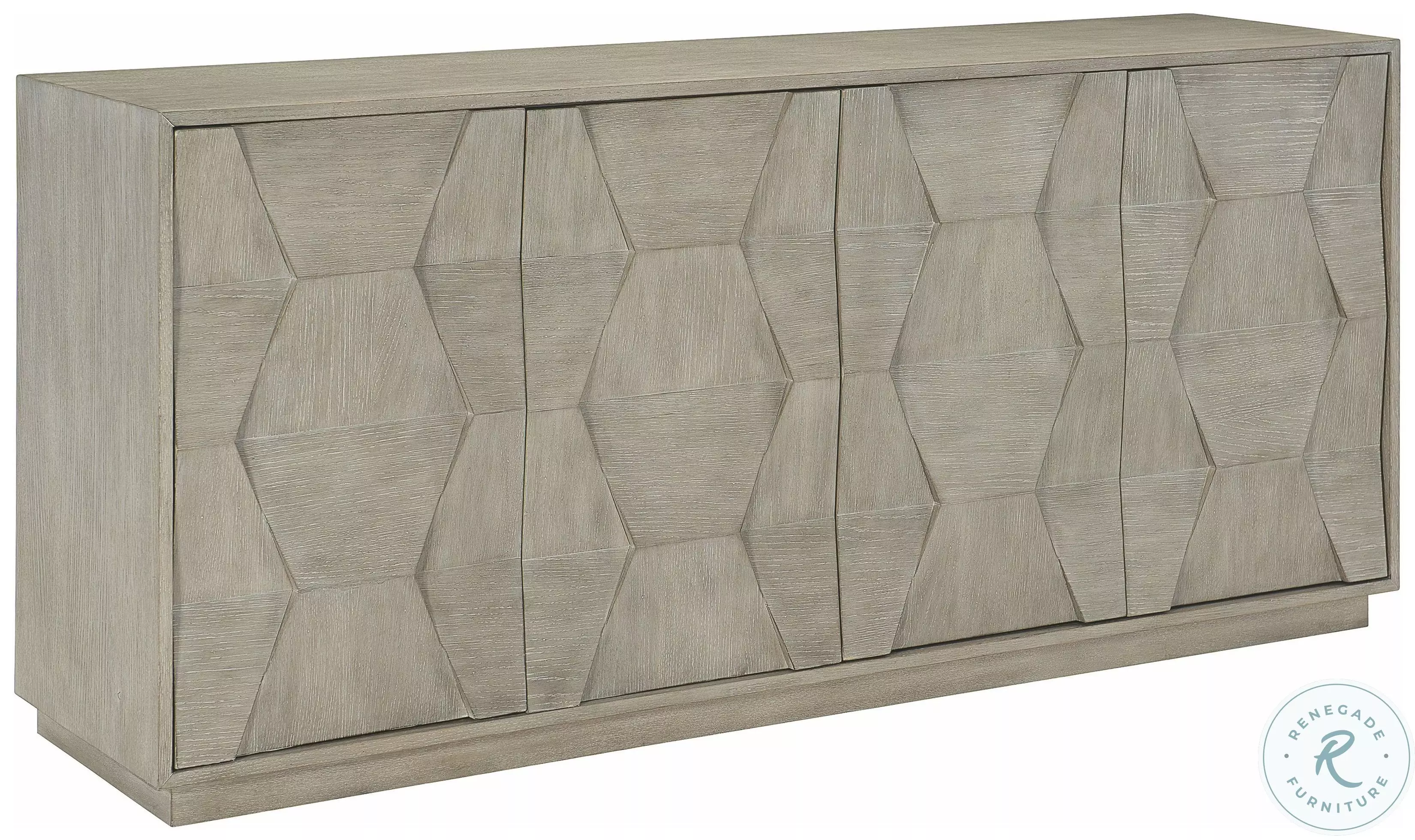 Linea Cerused Greige 74" Buffet From Home Gallery Stores | Home Gallery ...