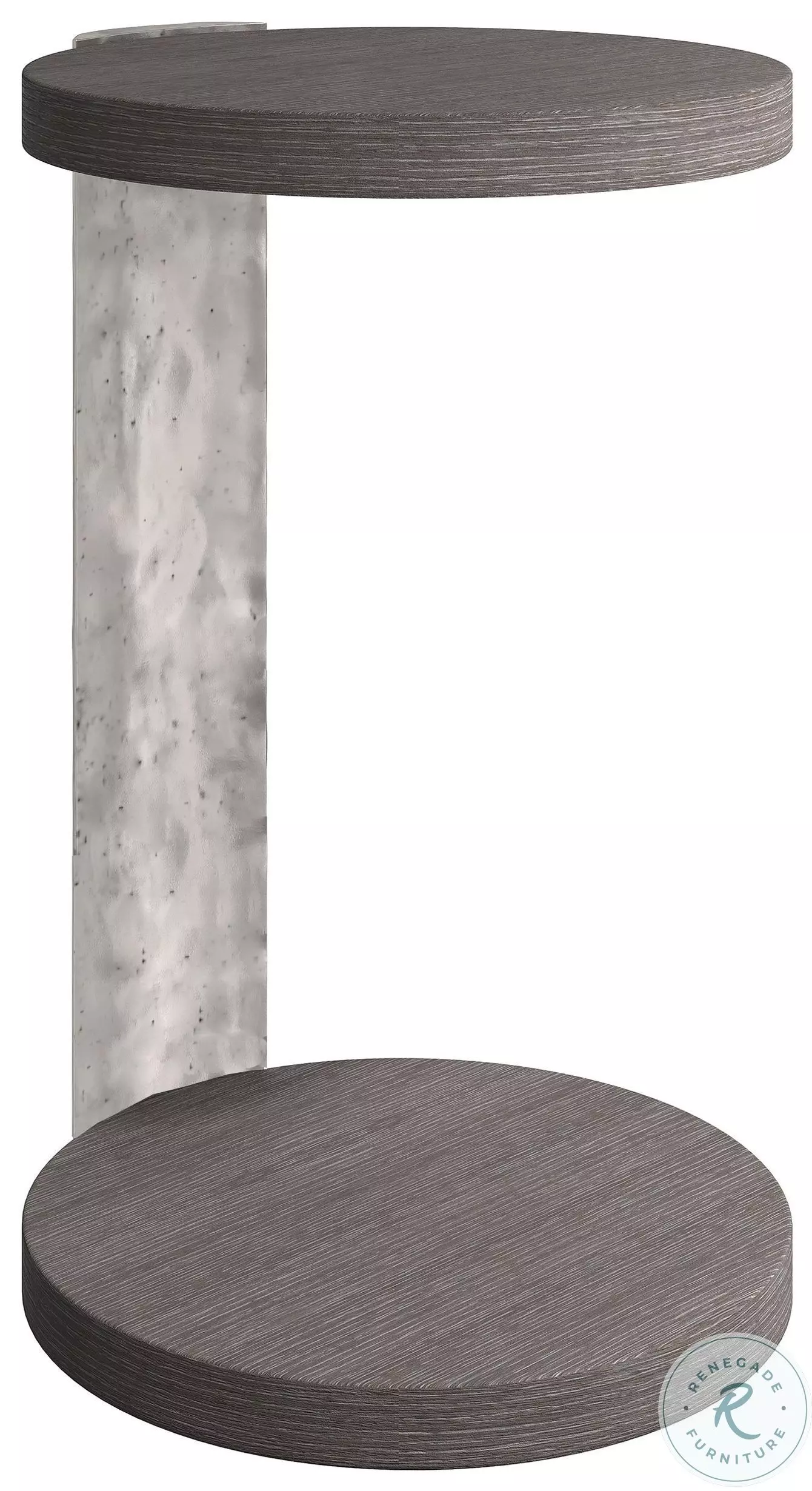Prado Porcini And Bright Graphite Accent Table From Bernhardt Furniture | Coleman Furniture