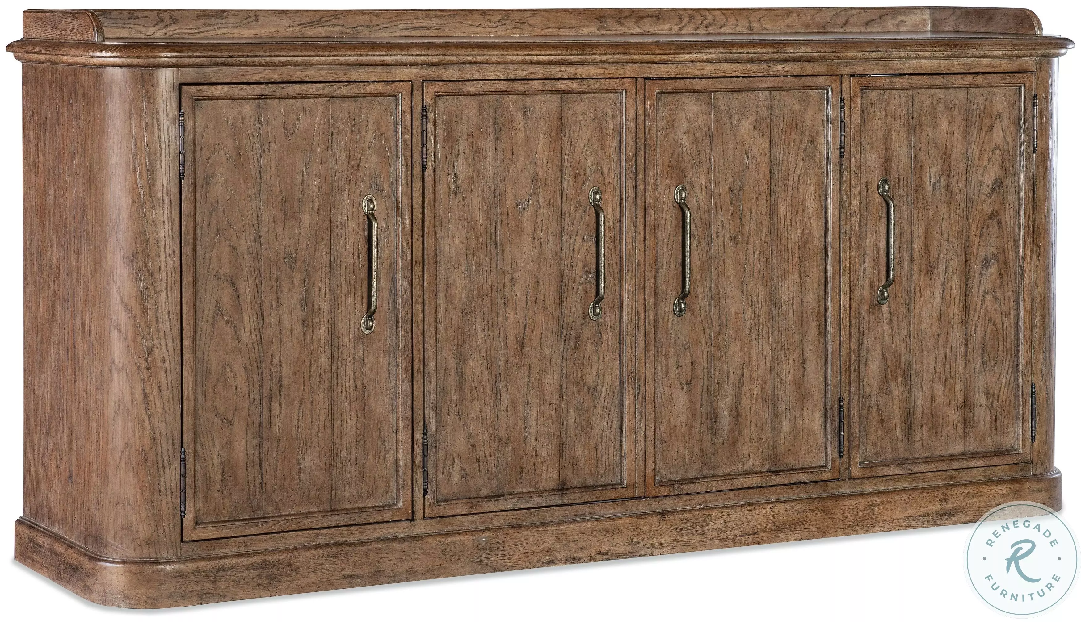 Americana Honey 4 Door Buffet From Hooker | Coleman Furniture