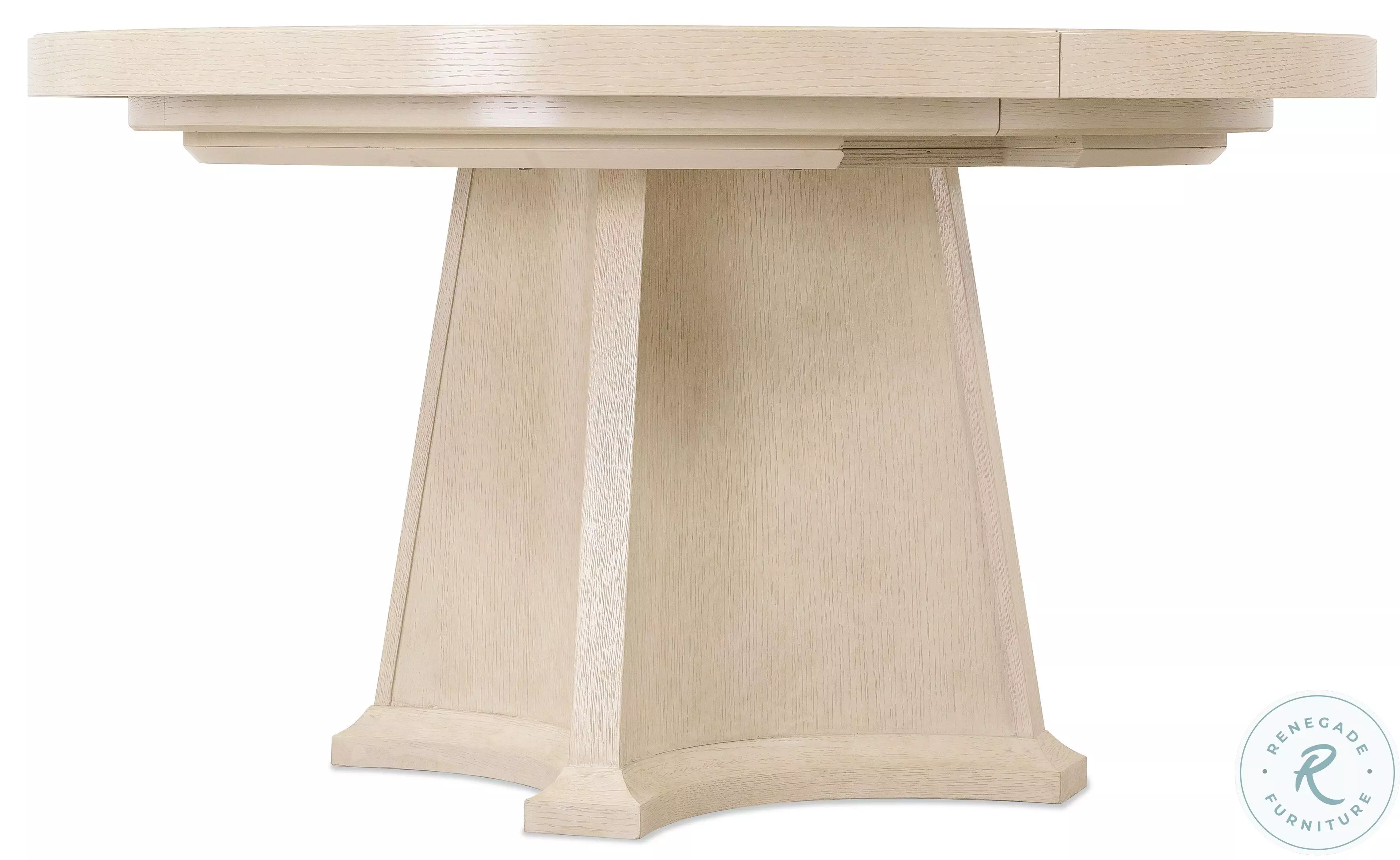 Wendover Polished Limestone Round Extendable Dining Table From ...