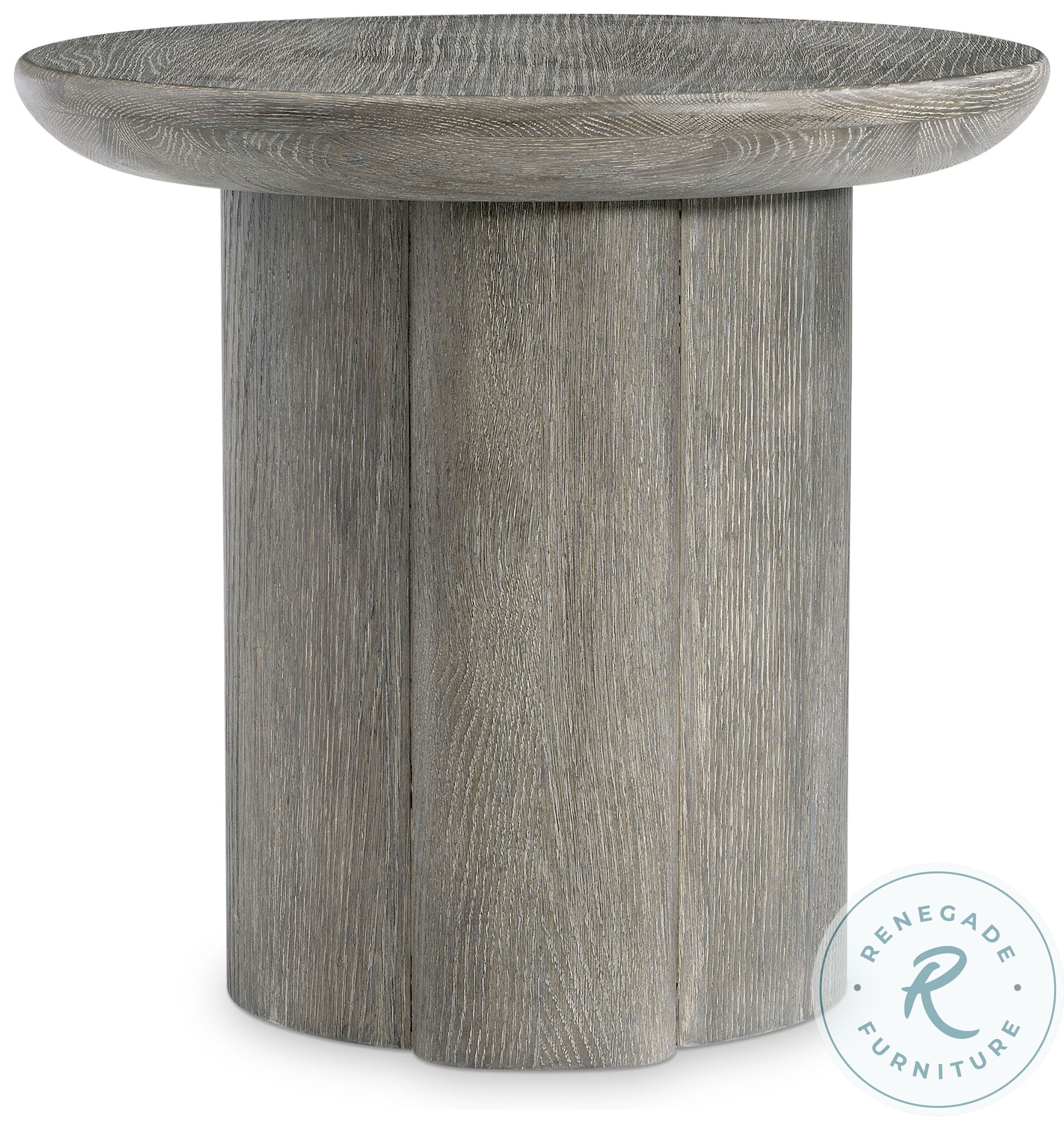 Monolith Puma Round Side Table From Bernhardt Furniture | Coleman Furniture