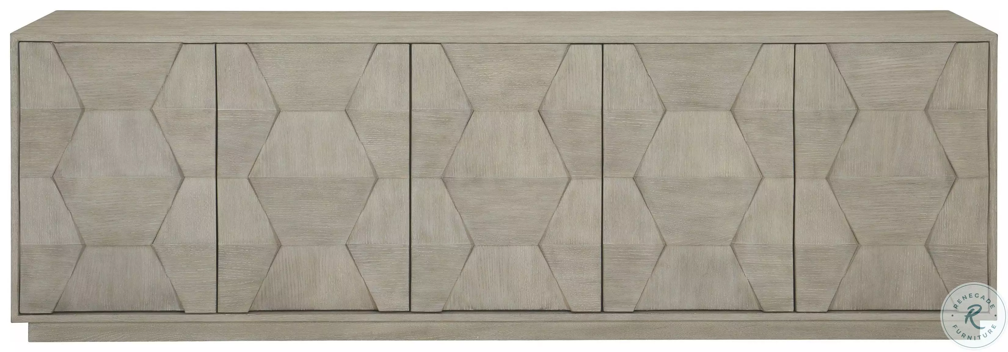 Linea Cerused Greige Entertainment Console from Bernhardt Furniture ...