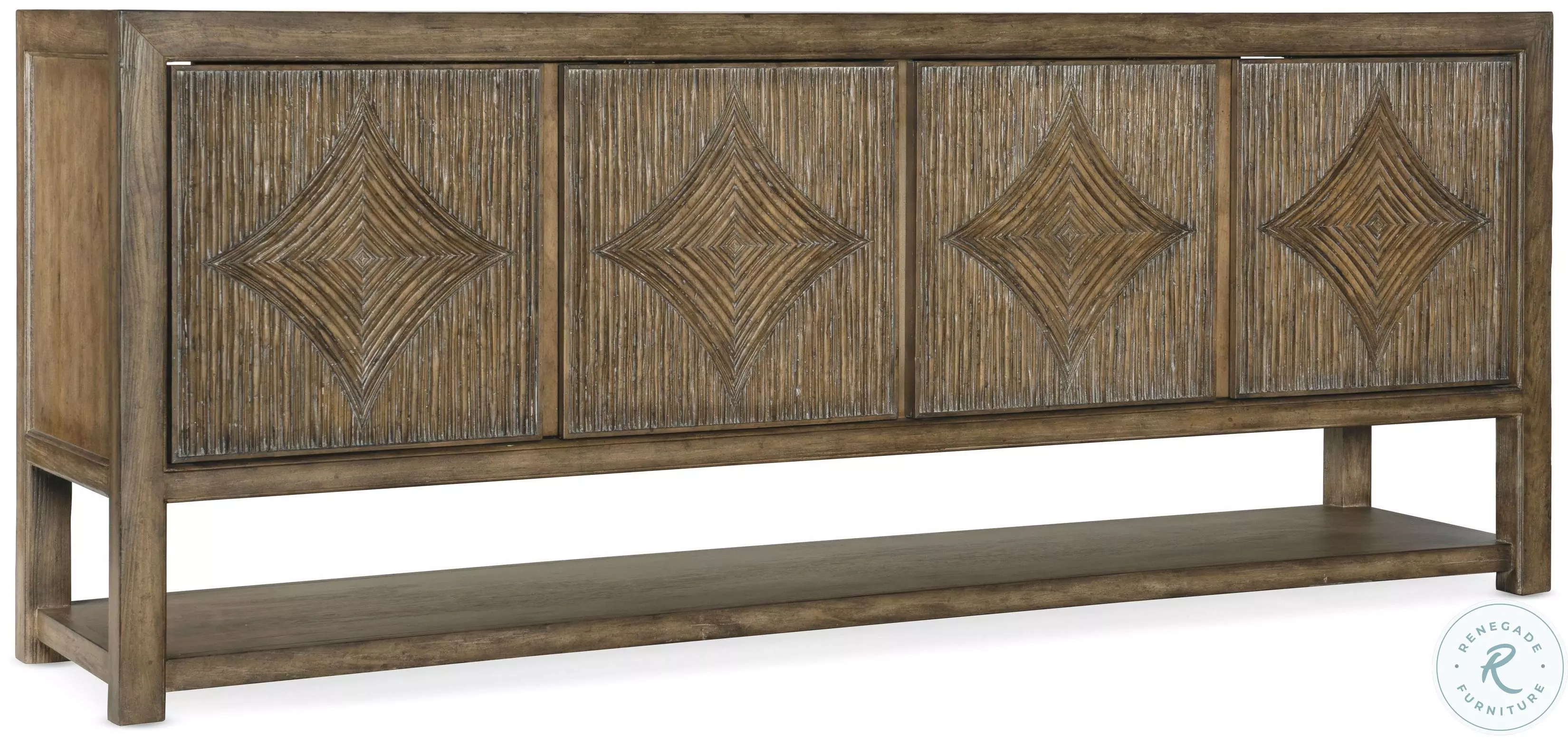 Sundance Rich Dynamic Brown Entertainment Console From Hooker | Coleman ...