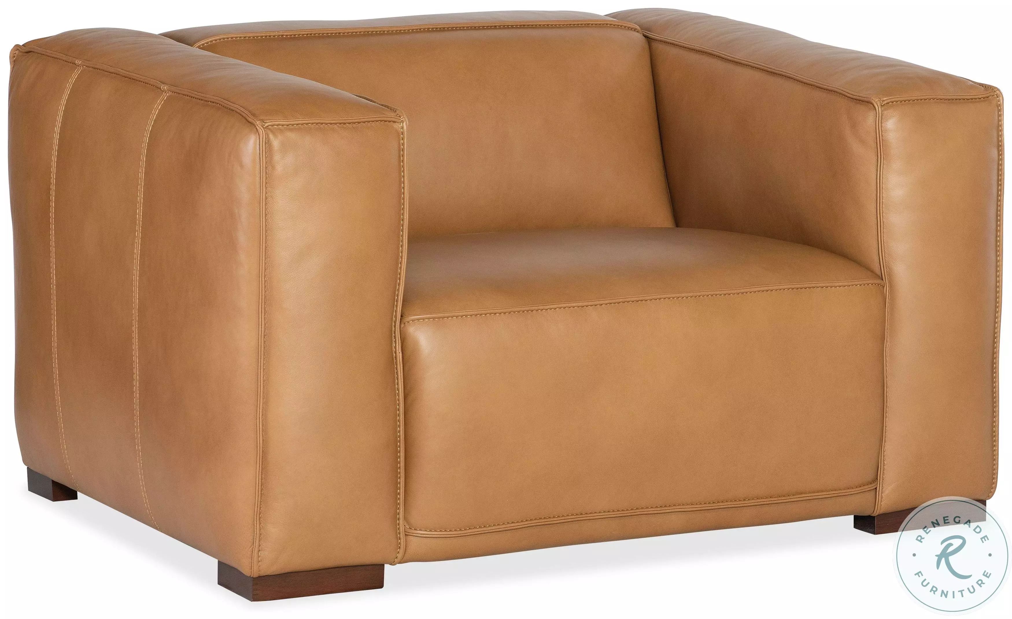 Maria Brown Leather Chair From Home Gallery Stores | Home Gallery Stores