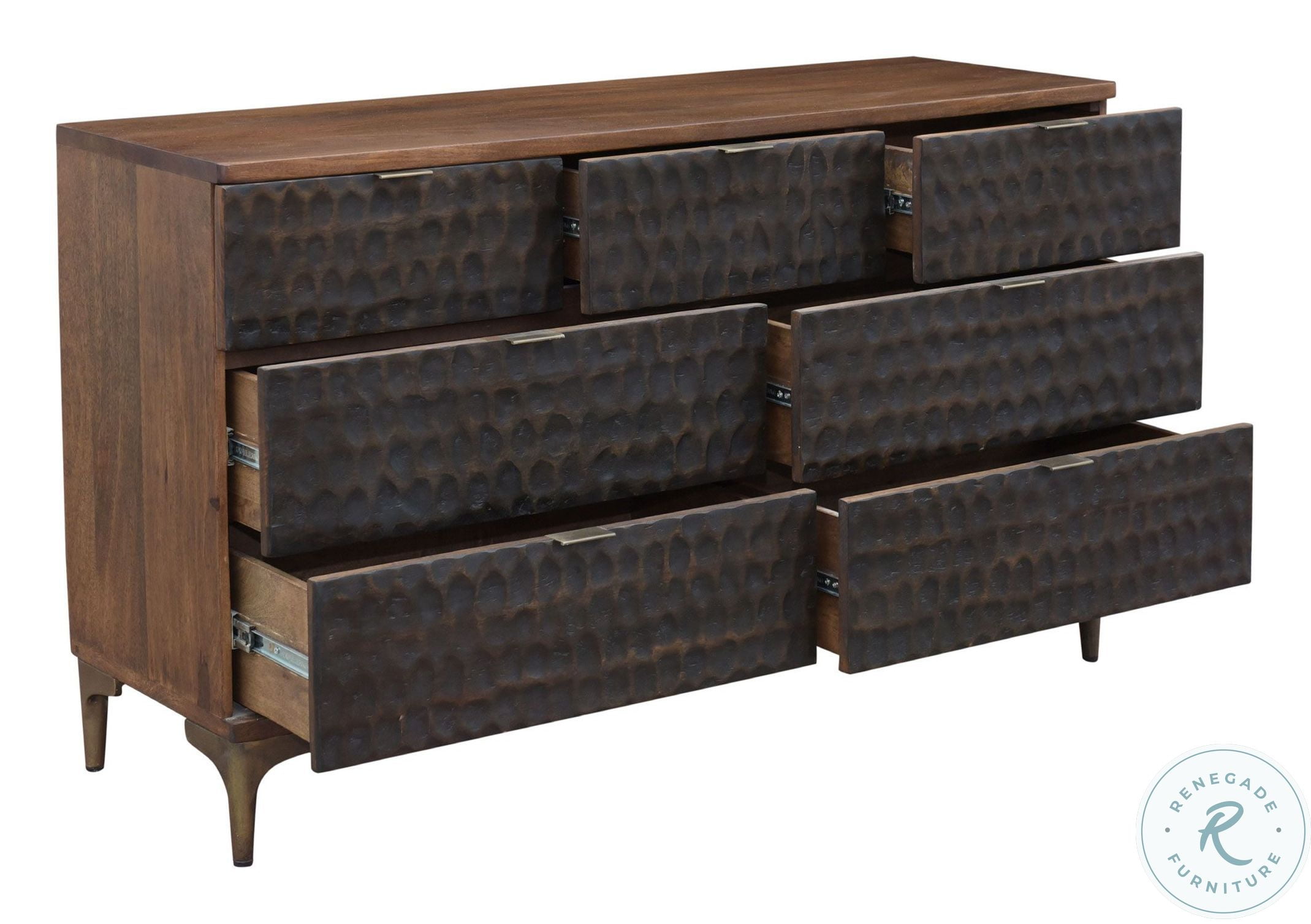 Vallarta Two Tone Bronze Panel Bedroom Set from World Interiors ...