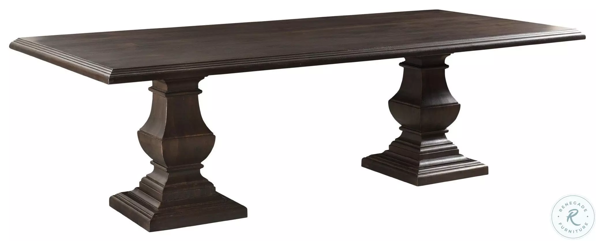 Toulon Vintage Brown 84" Dining Table From World Interiors | Coleman ...